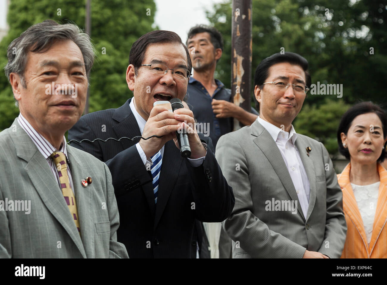 Kazuo Shii, Executive Committee Chairperson of Japanese Communist Party ...