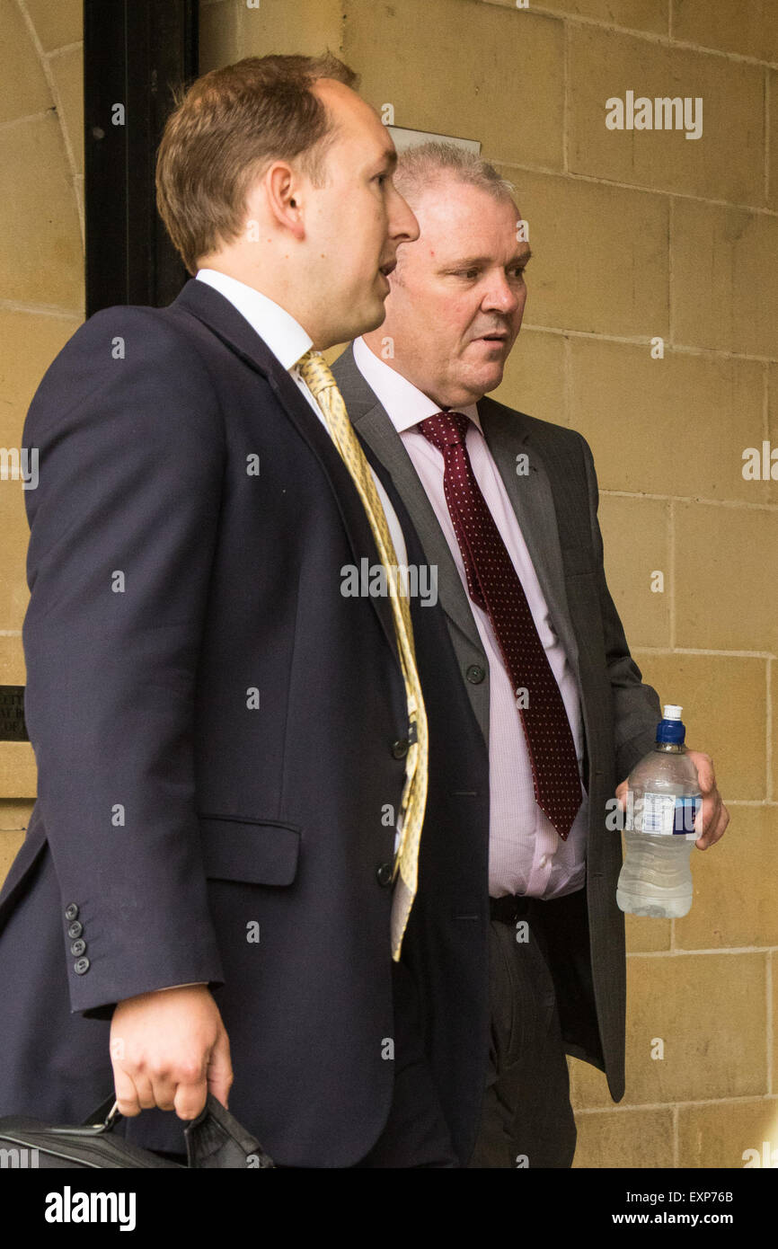 Stratford Magistrates Court, London, July 16th 2015. Allegedly captured ...