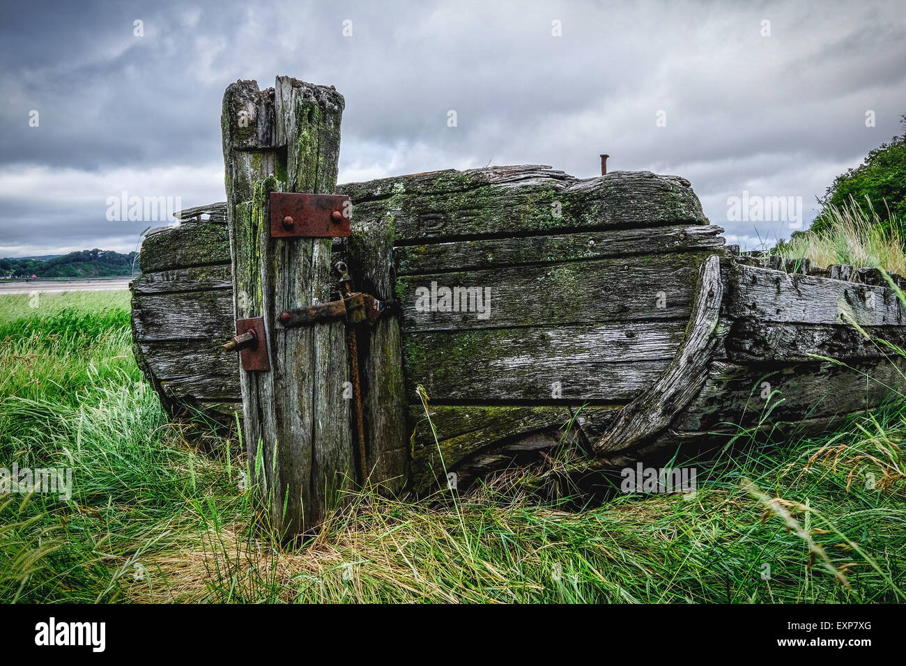 Ships Graveyard Purton on the River Severn Gloucestershire England UK ...