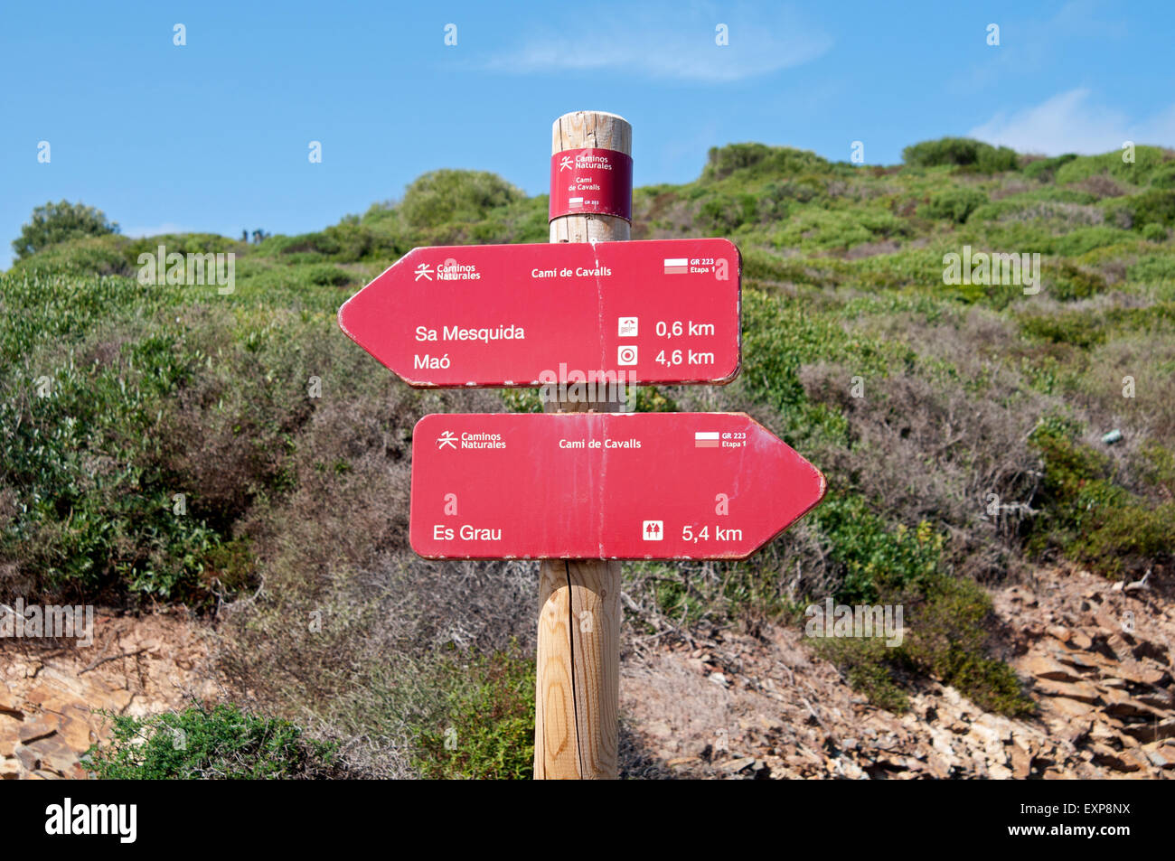 Minorca walks hi-res stock photography and images - Alamy