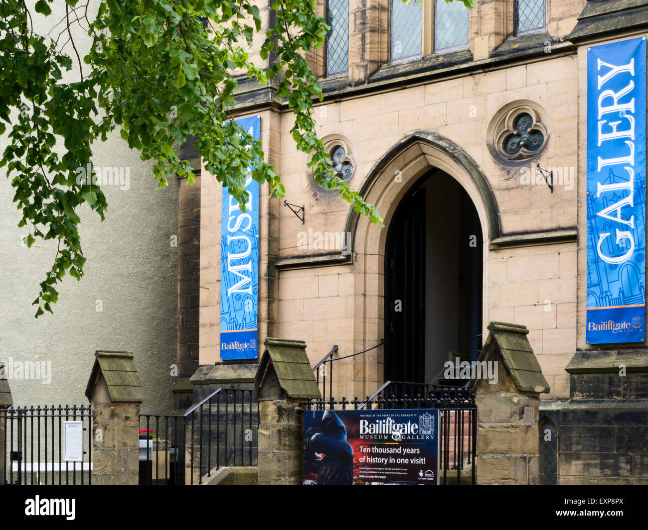 The Bailiffgate Museum and Gallery in the Castle Quarter at Alnwick ...