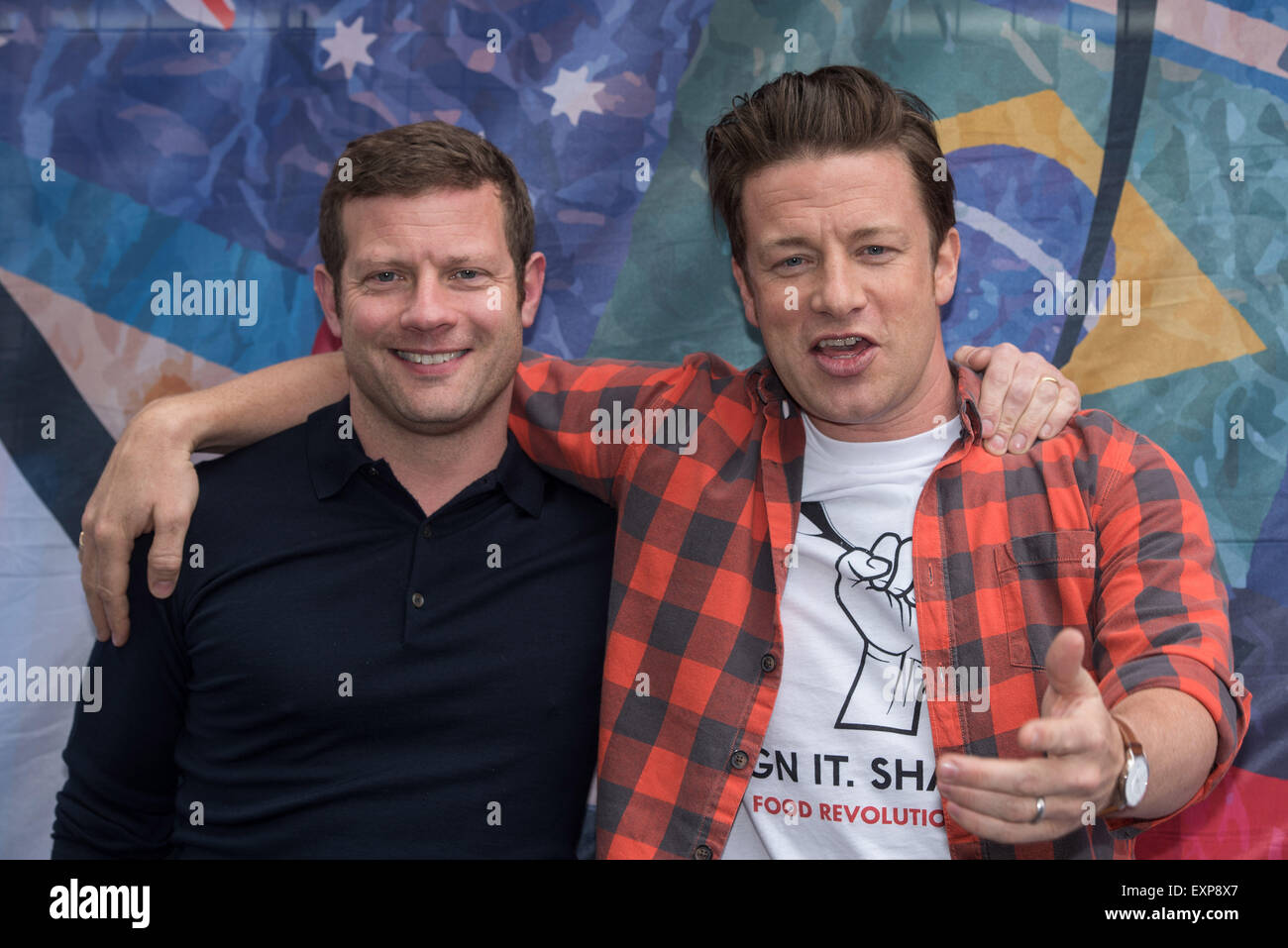 Food Revolution Day - photocall held at Rhyl Primary School. Featuring ...