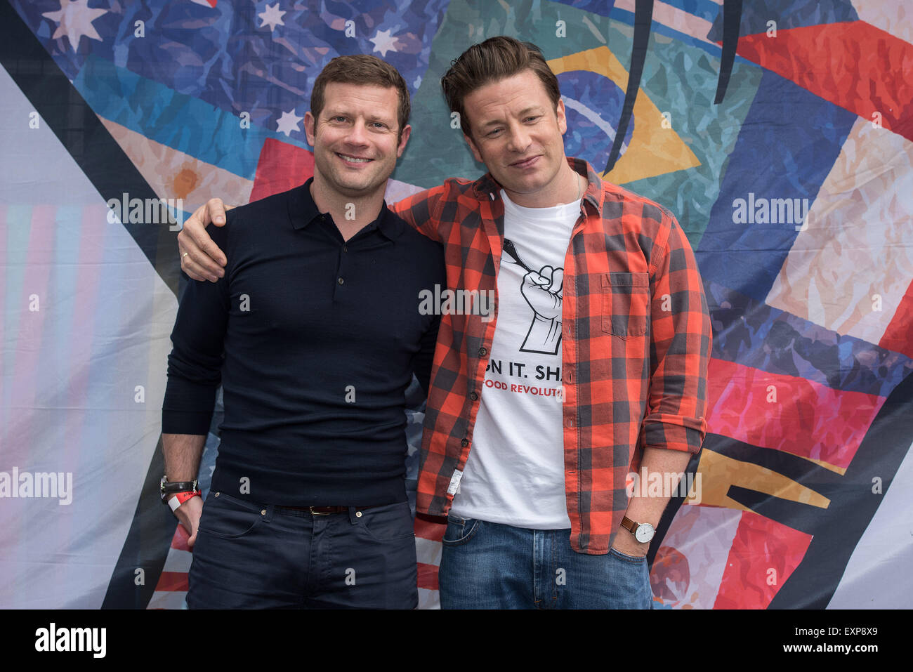 Food Revolution Day - photocall held at Rhyl Primary School. Featuring ...