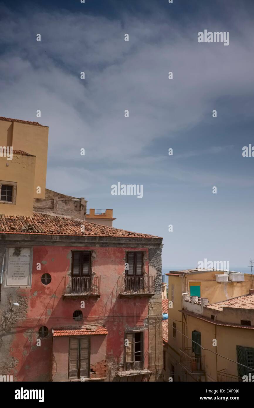 Patti old Town Northeast Sicily Stock Photo - Alamy