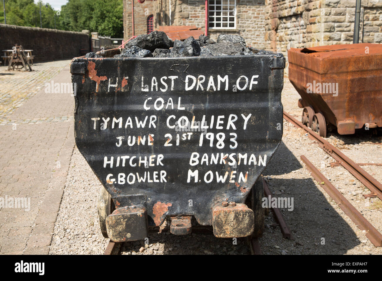 Rhondda Heritage Park, Trehafod, Rhondda, South Wales, UK - last coal ...