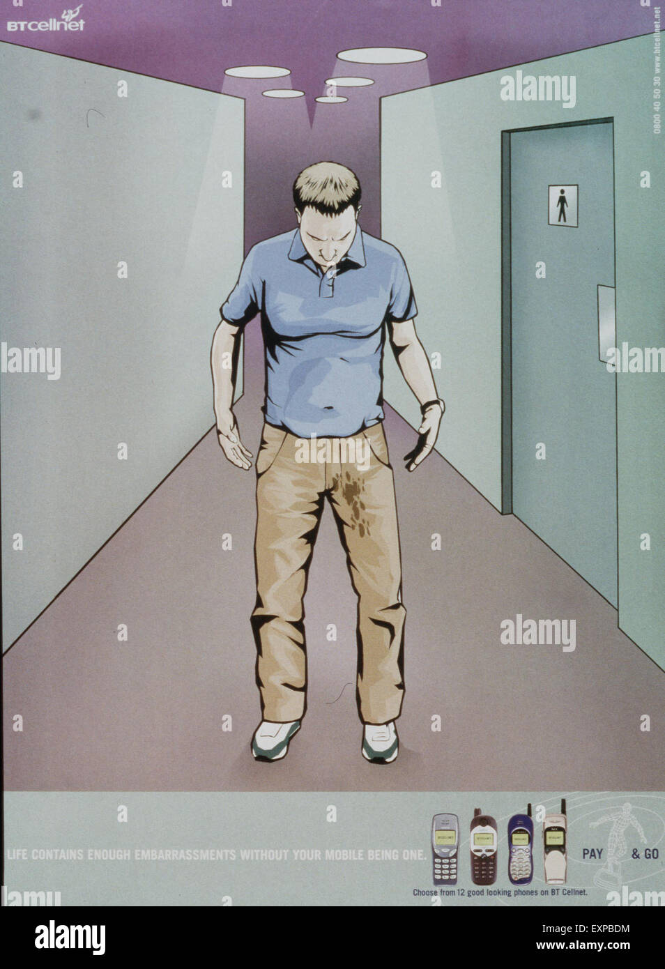 2000s UK BT Magazine Advert Stock Photo - Alamy