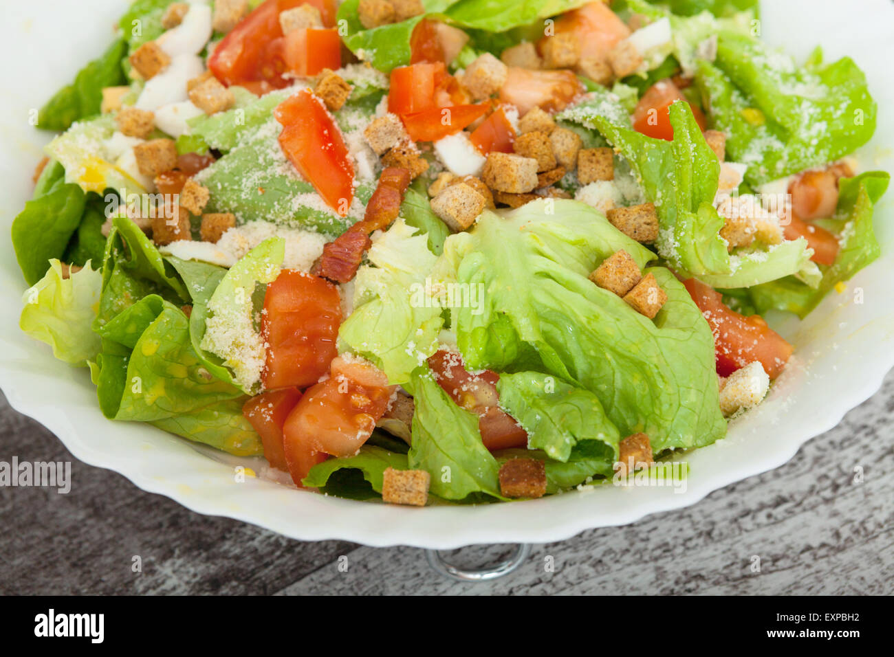 Caesar salad table hi-res stock photography and images - Alamy