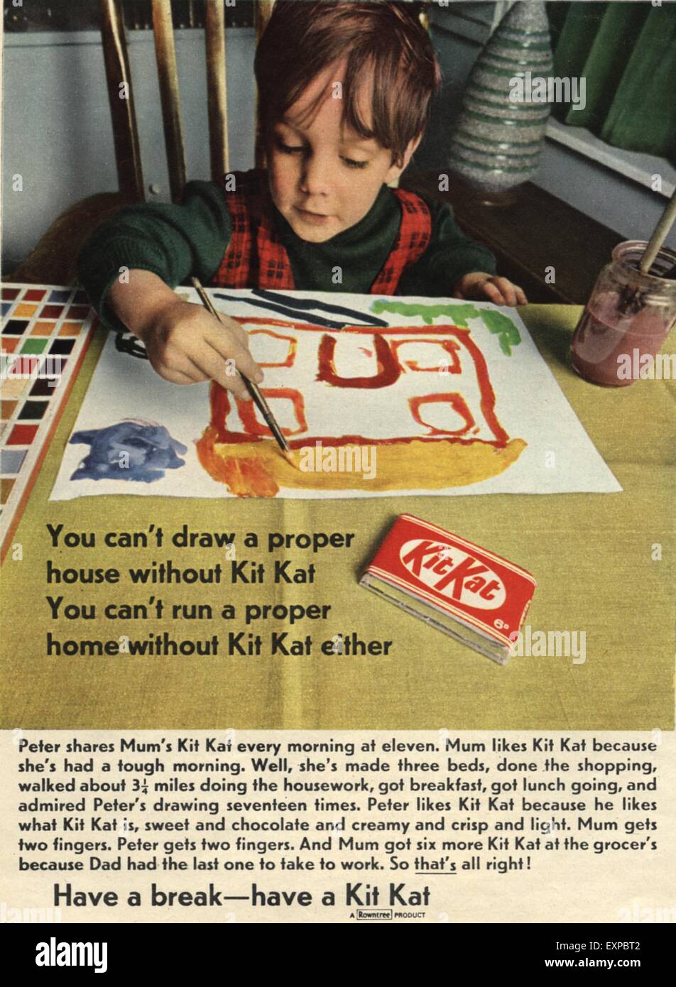 Kitkat Advert High Resolution Stock Photography and Images - Alamy