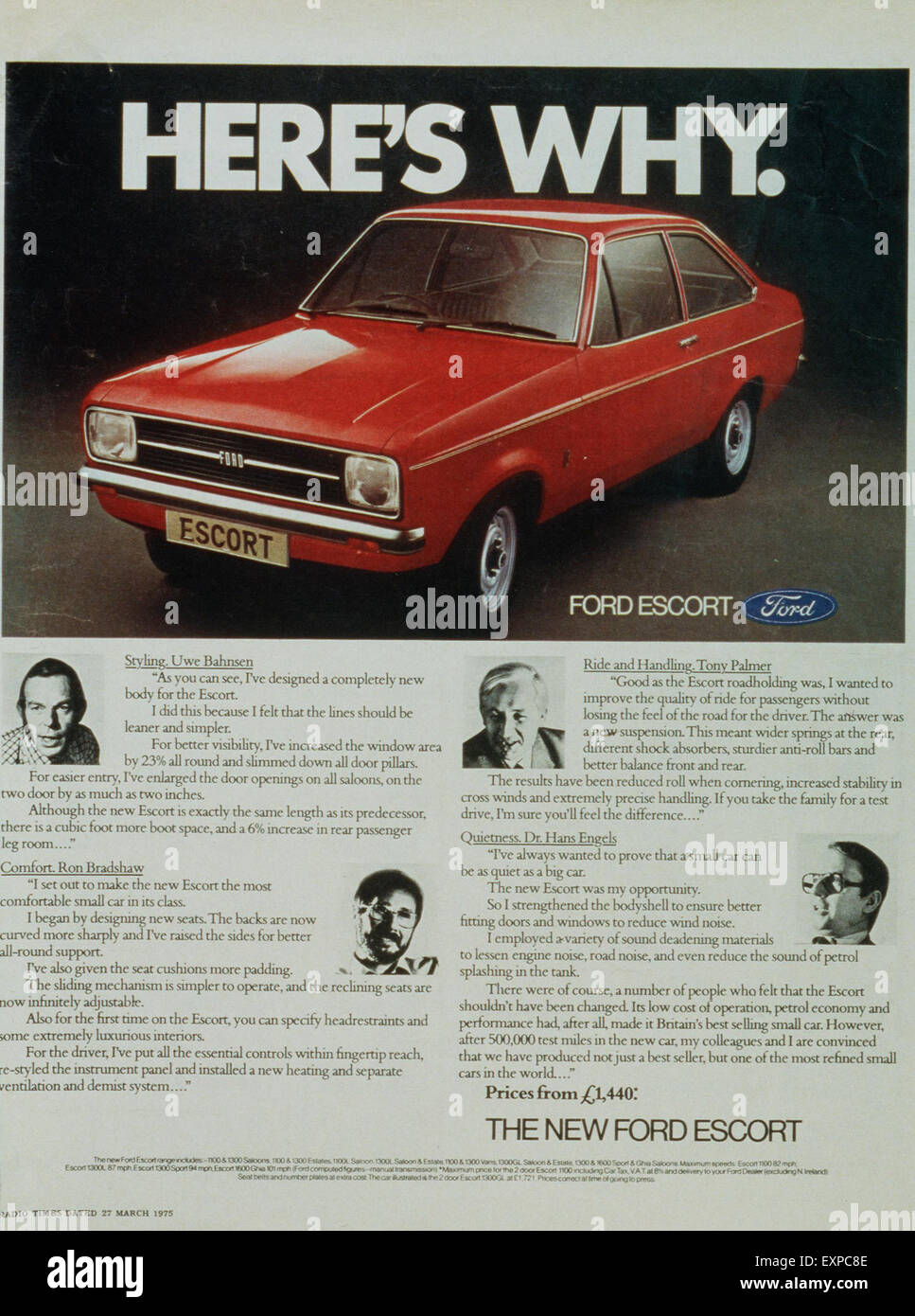 1970s ford advert hi-res stock photography and images - Alamy