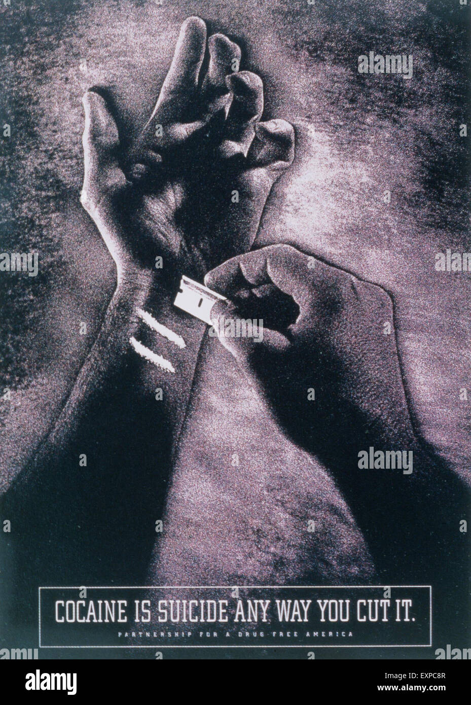 1990s usa drugs magazine advert hi-res stock photography and images - Alamy