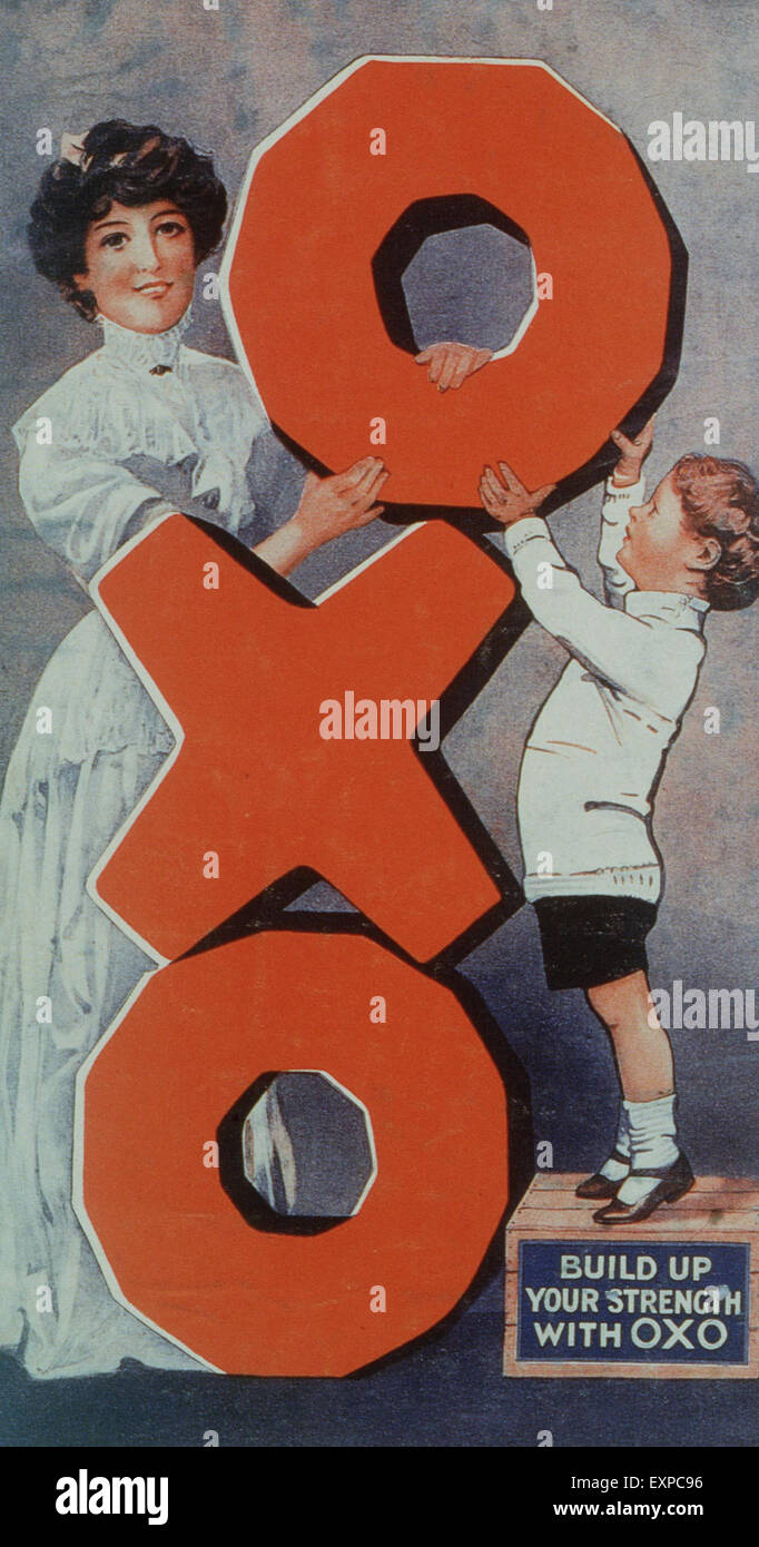 Oxo advert hi-res stock photography and images - Alamy