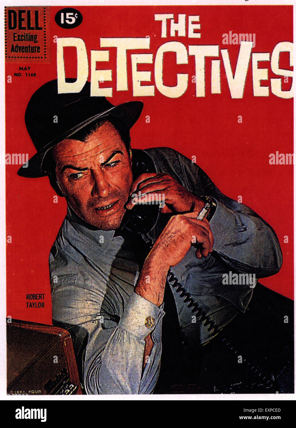 1950s USA The Detectives Comic/ Annual Cover Stock Photo - Alamy