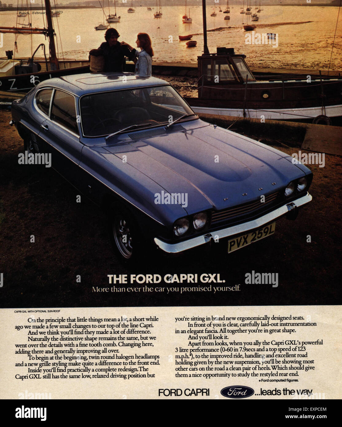 Ford capri advert hi-res stock photography and images - Alamy