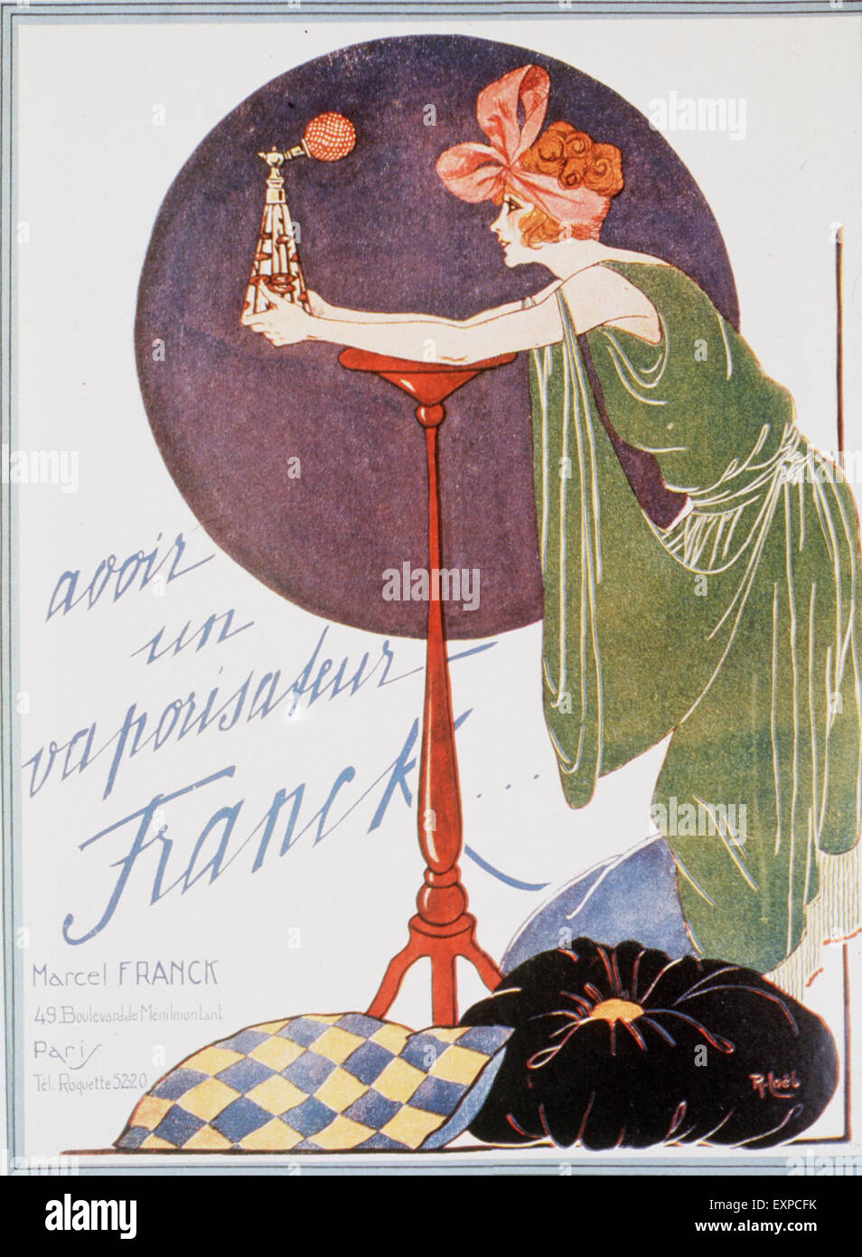 1920s UK Perfume Magazine Advert Stock Photo - Alamy