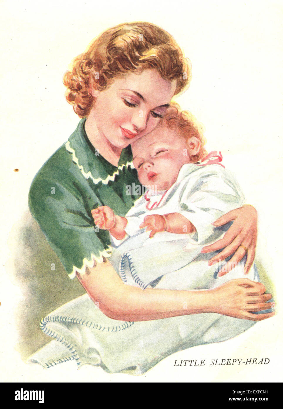 1940s baby hi-res stock photography and images - Alamy