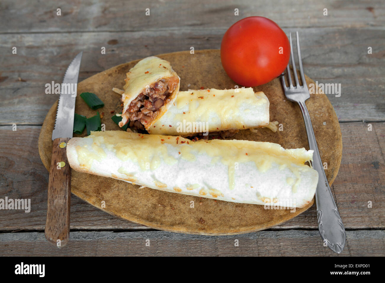 Taco wraps hi-res stock photography and images - Alamy