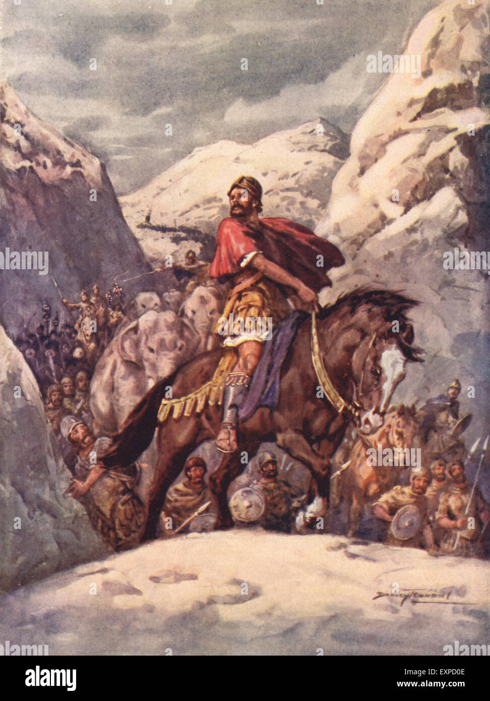 Hannibal elephants hi-res stock photography and images - Alamy