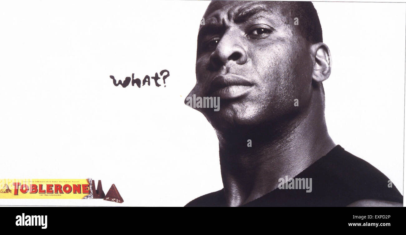 2000s UK Toblerone Billboard Advert Stock Photo - Alamy