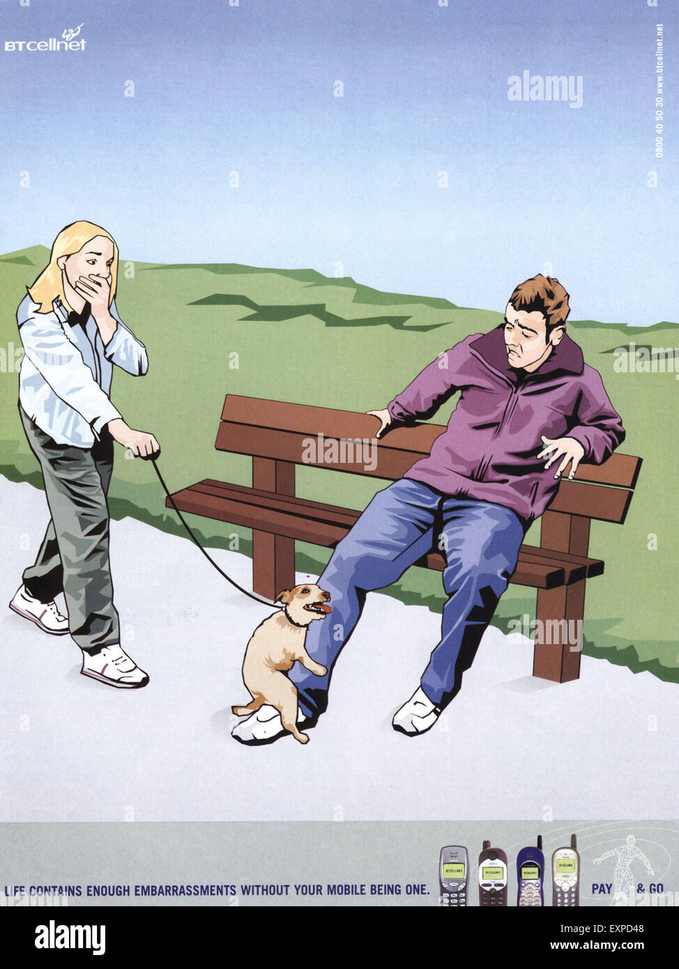 2000s UK BT Magazine Advert Stock Photo - Alamy