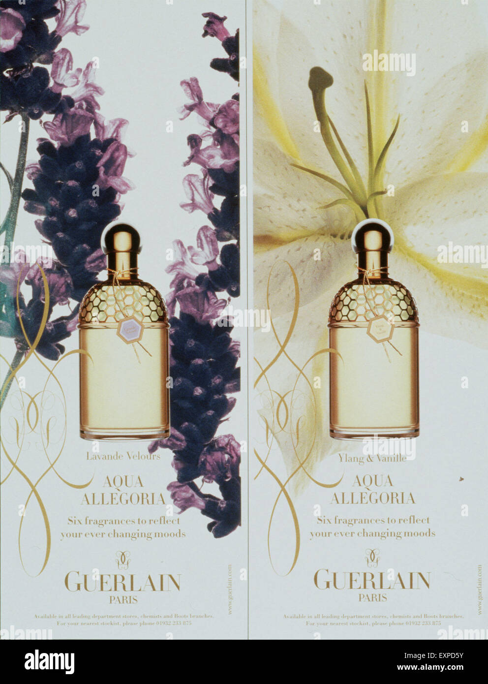 Guerlain perfume advert hi-res stock photography and images - Alamy