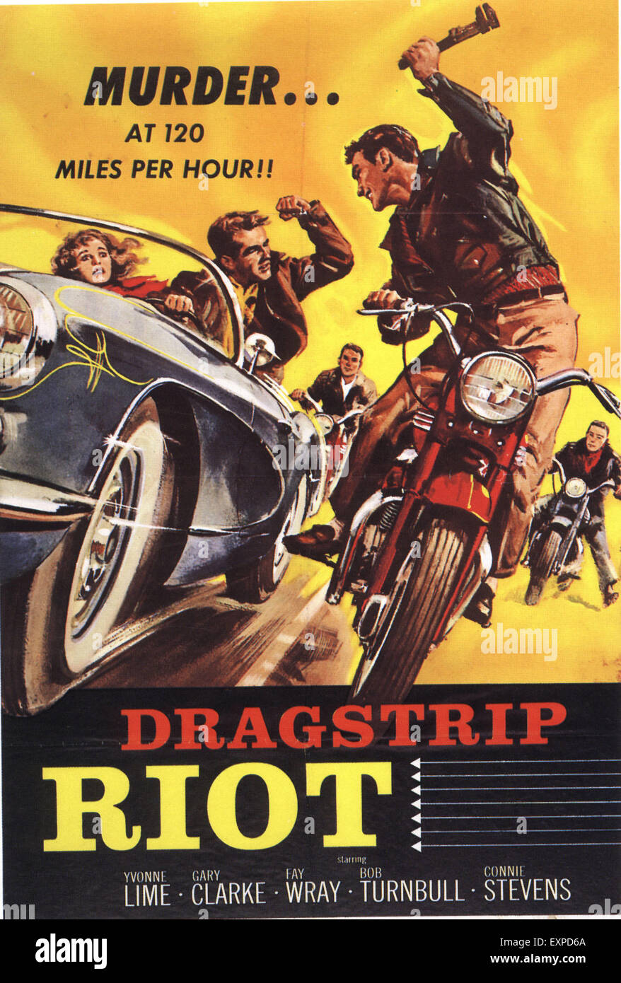 1950s crime film poster hi-res stock photography and images - Alamy