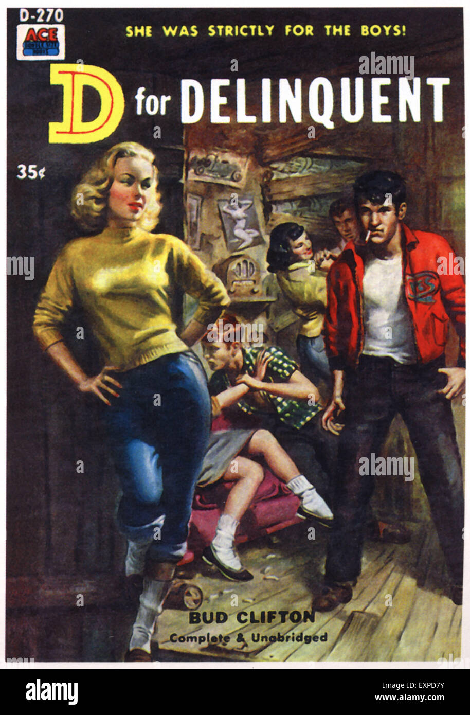 Book cover usa 1960s hi-res stock photography and images - Alamy