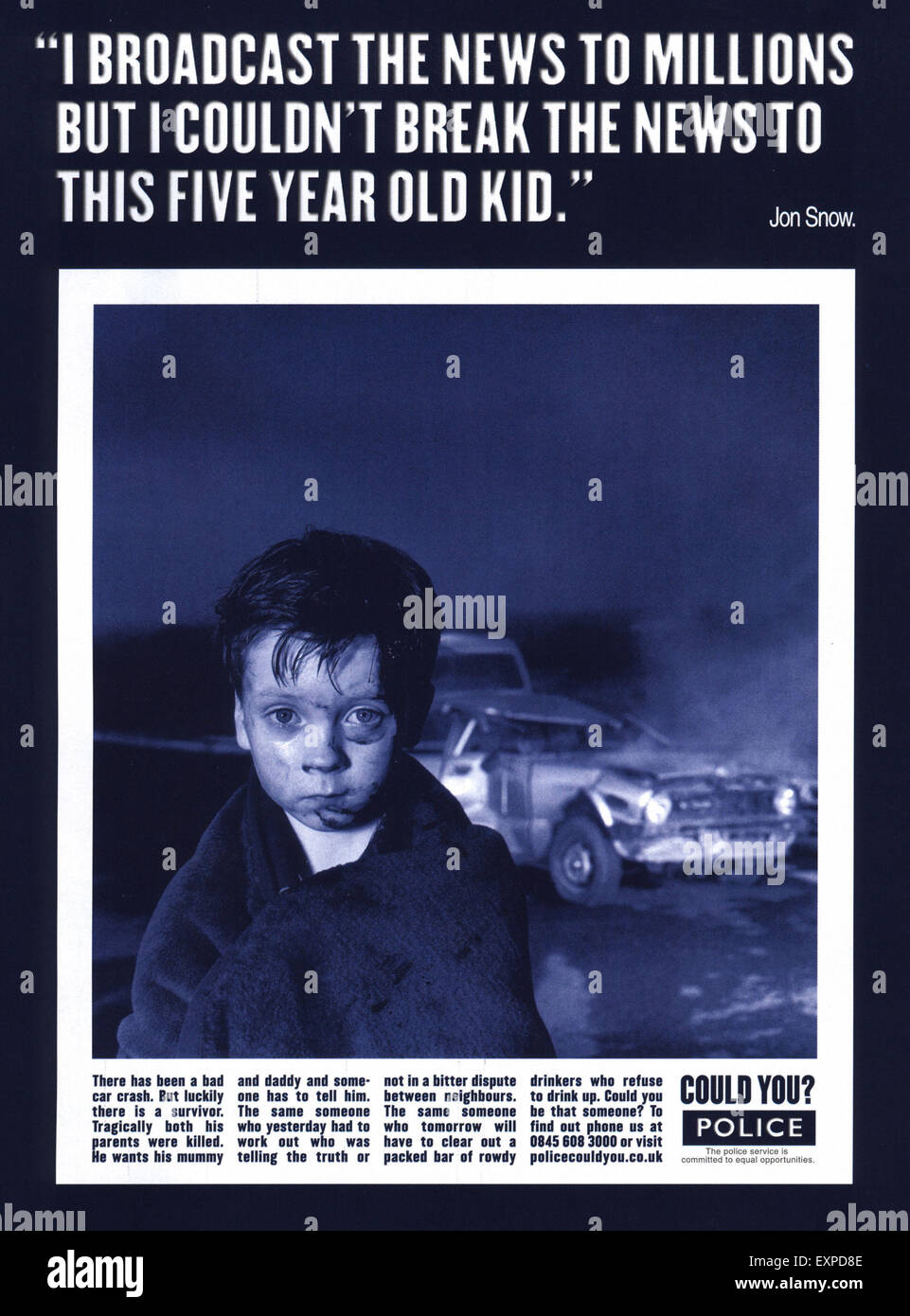 2000s uk police magazine advert hi-res stock photography and images - Alamy