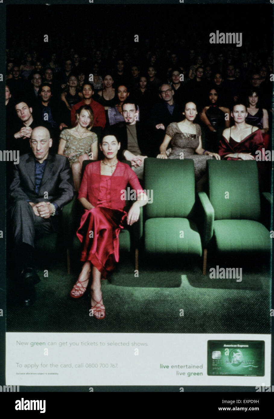 2000s UK American Express Magazine Advert Stock Photo - Alamy