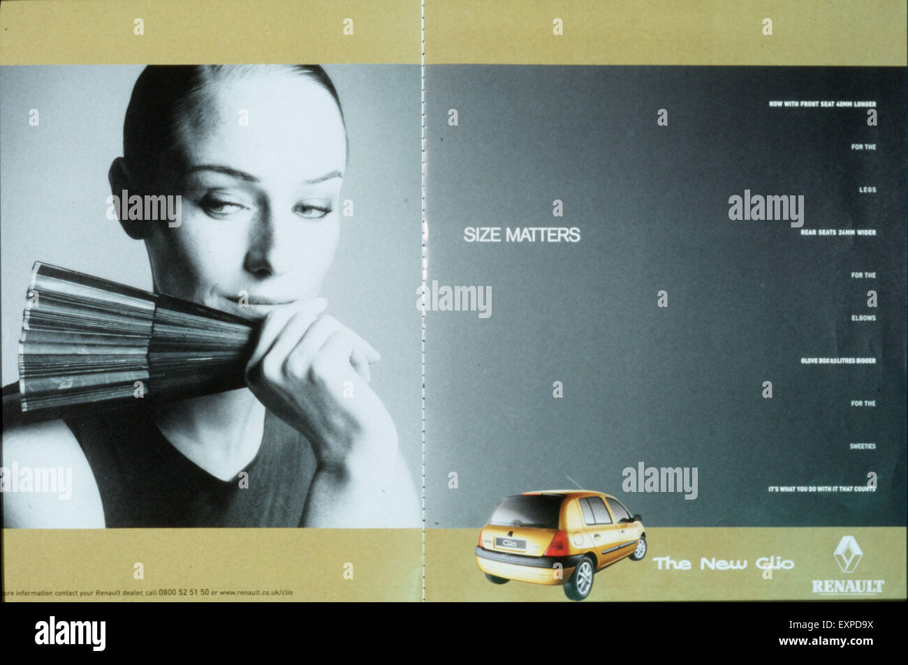 Uk renault magazine advert hi-res stock photography and images - Alamy