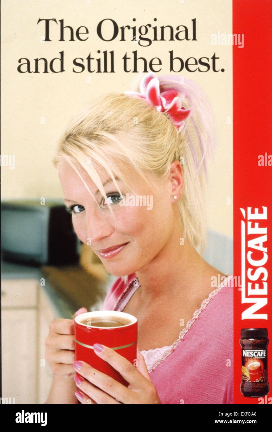 Nescafe advert hi-res stock photography and images - Alamy