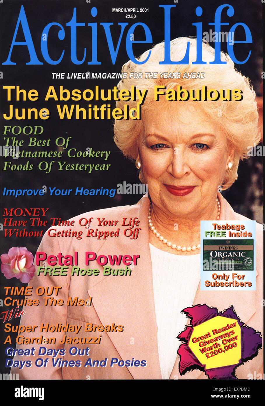 2000s UK Active Life Magazine Cover Stock Photo - Alamy