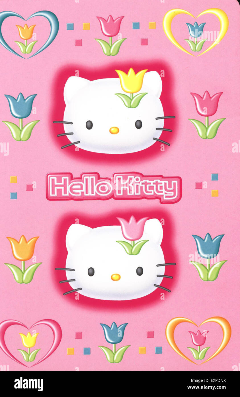 2000s Japan Hello Kitty Magazine Advert Stock Photo - Alamy