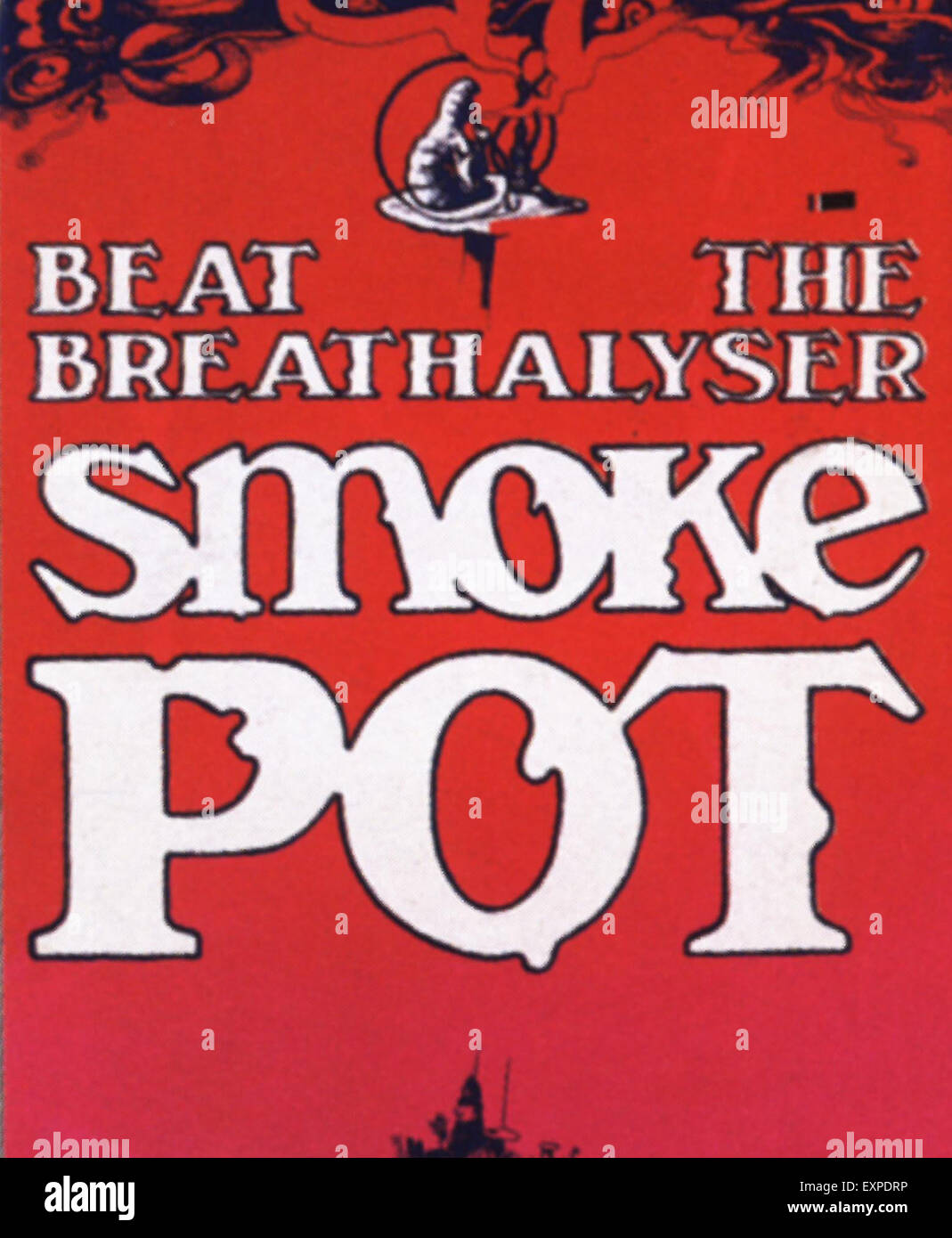 1960s USA Smoke Pot Poster Stock Photo - Alamy