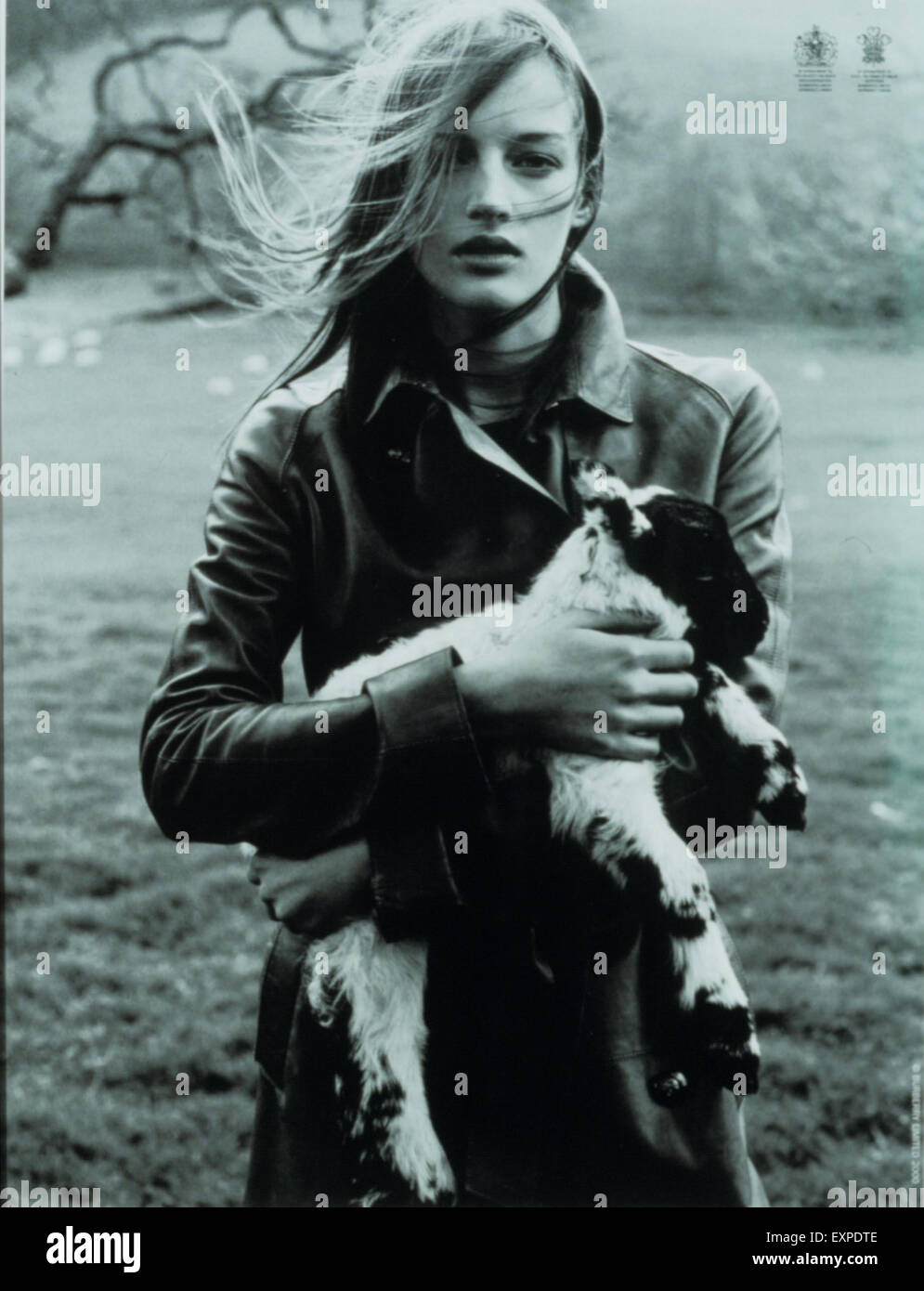 2000s UK Burberry Magazine Advert Stock Photo - Alamy