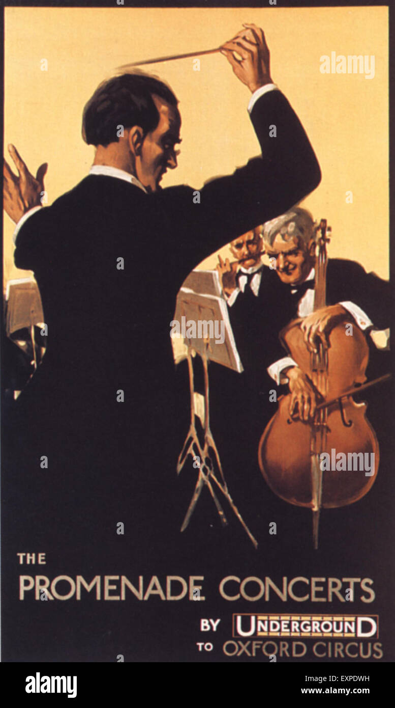 1920s uk london underground poster hi-res stock photography and images ...