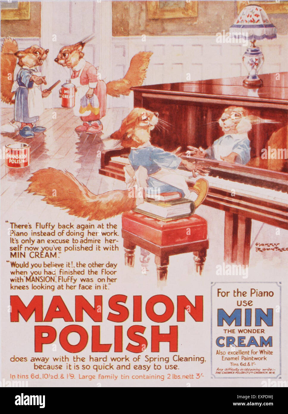 1930s UK Mansion Polish Magazine Advert Stock Photo - Alamy