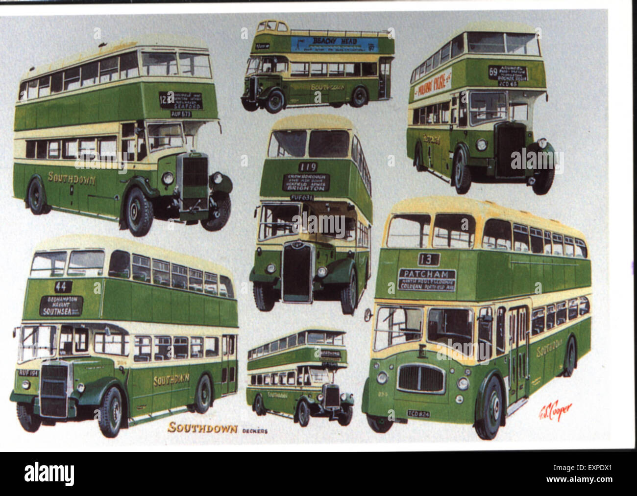 1940s buses hi-res stock photography and images - Alamy