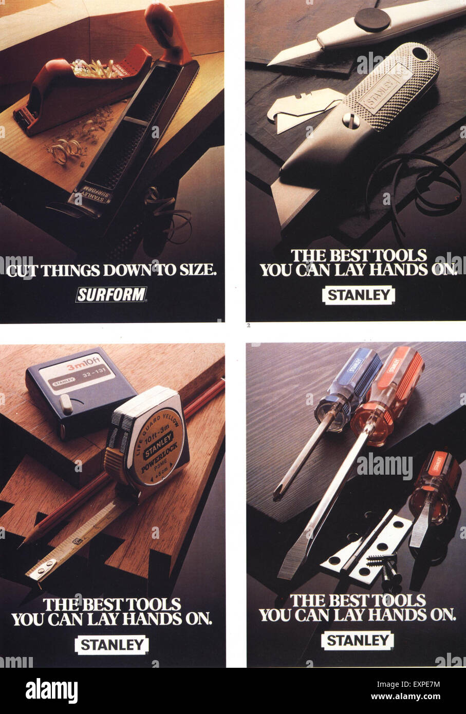 1970s UK Stanley Magazine Advert Stock Photo - Alamy