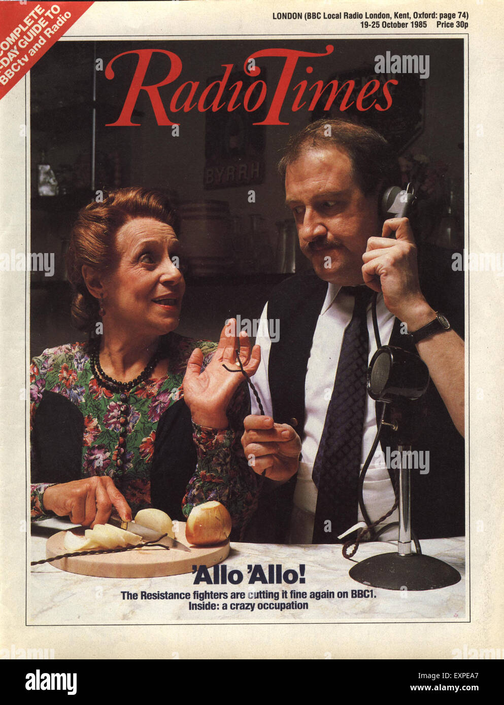 Allo allo 1985 hi-res stock photography and images - Alamy