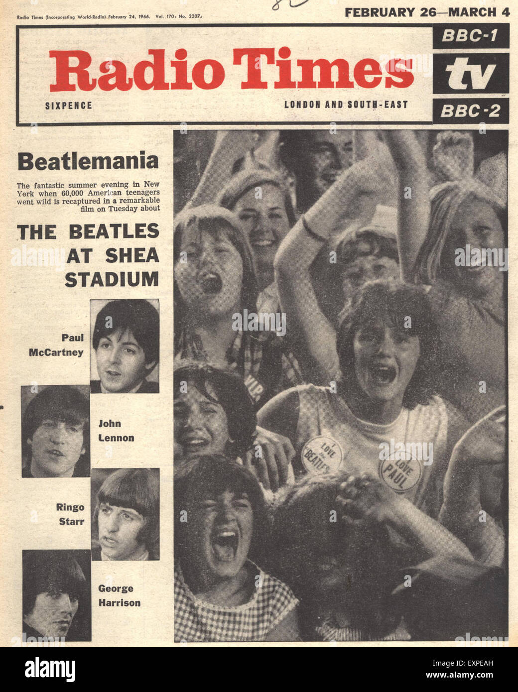 1960s Uk Radio Times Magazine High Resolution Stock Photography and ...