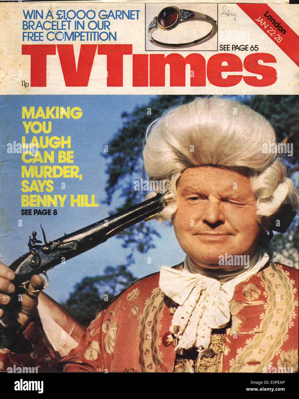1970s uk tv times magazine hi-res stock photography and images - Alamy