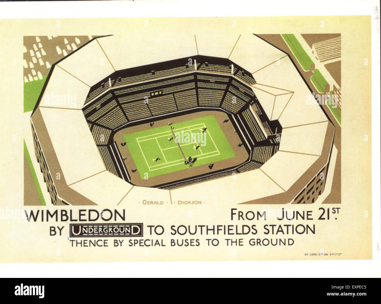 1920s uk london underground poster hi-res stock photography and images ...
