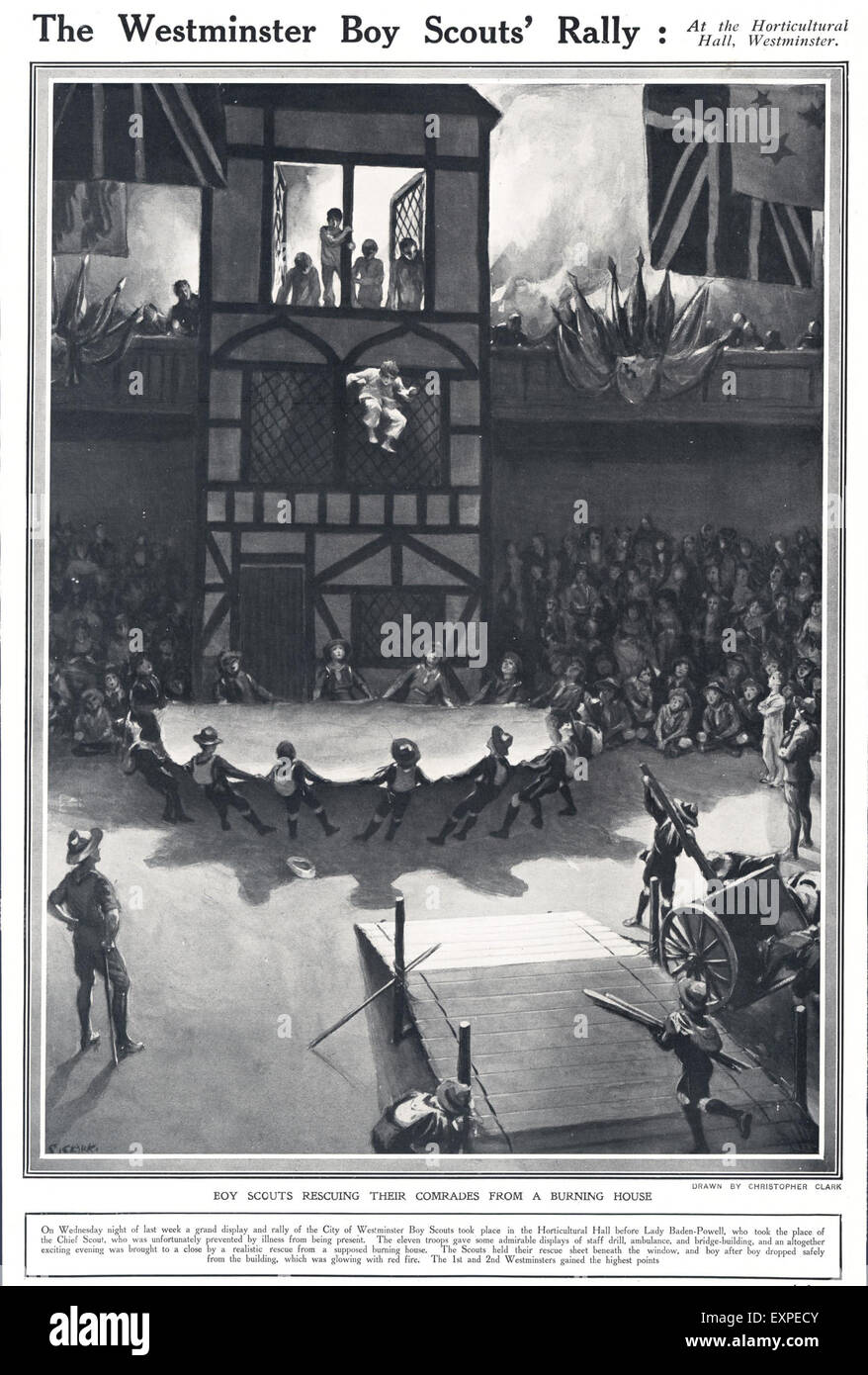 Scouts rally hi-res stock photography and images - Alamy