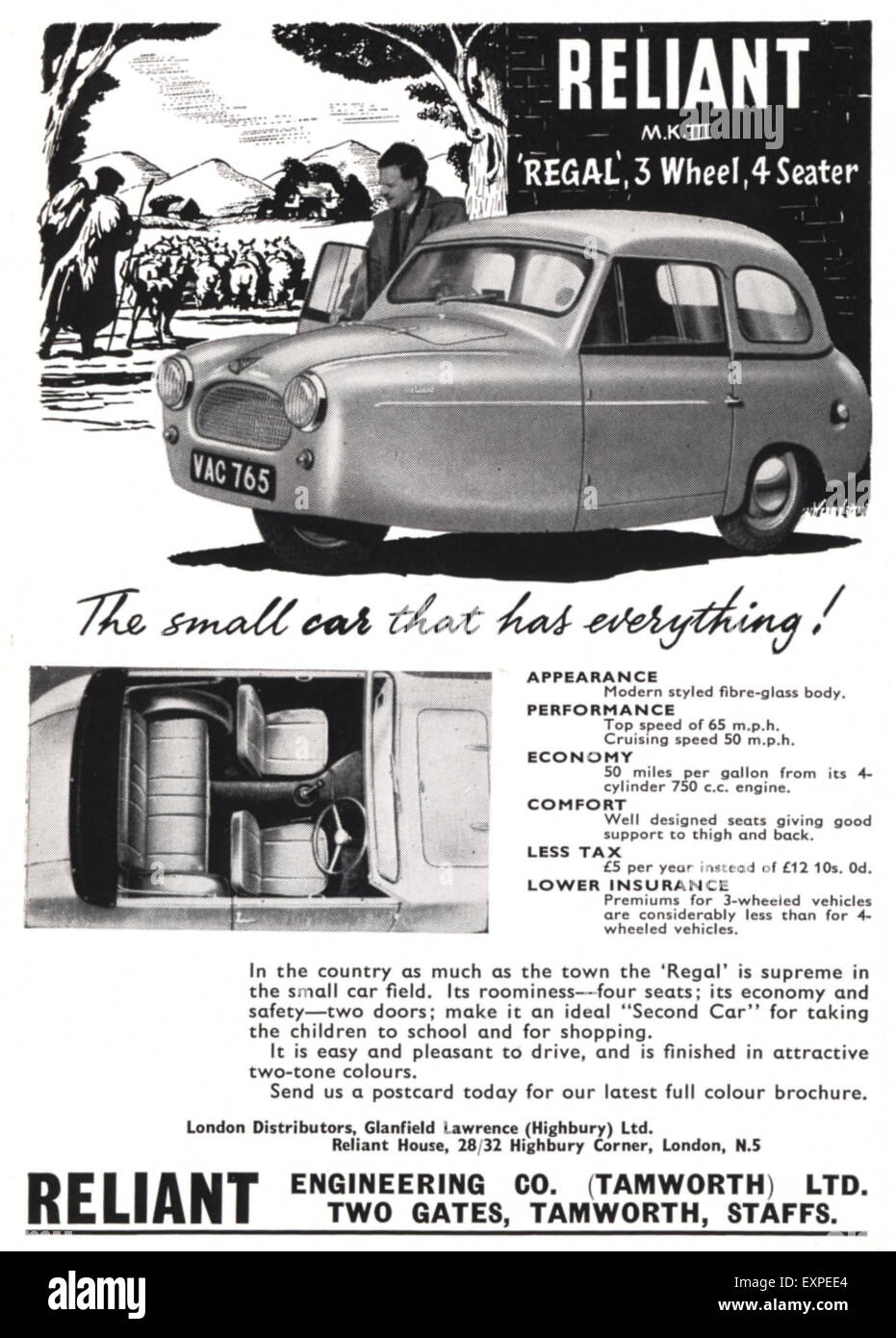 Reliant cars hi-res stock photography and images - Alamy