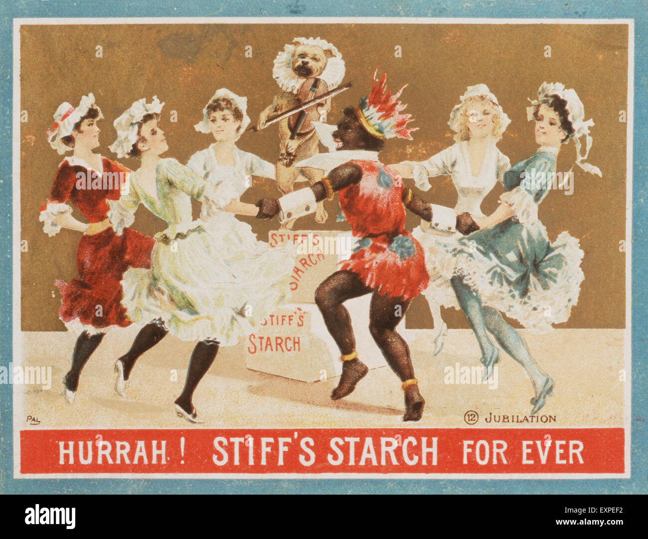 1900s UK Stiff's Starch Magazine Advert Stock Photo - Alamy