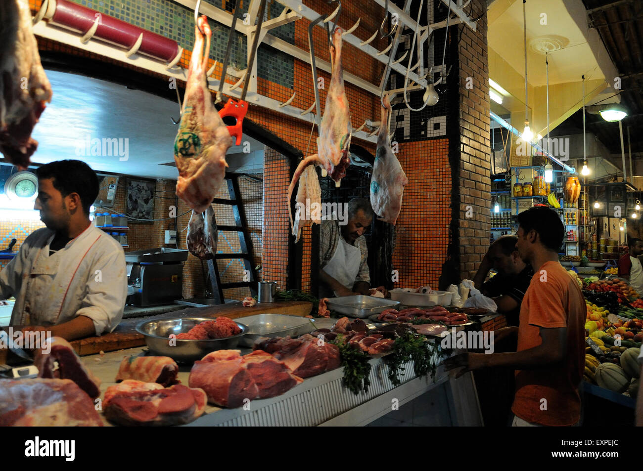 Meat stand hi-res stock photography and images - Alamy