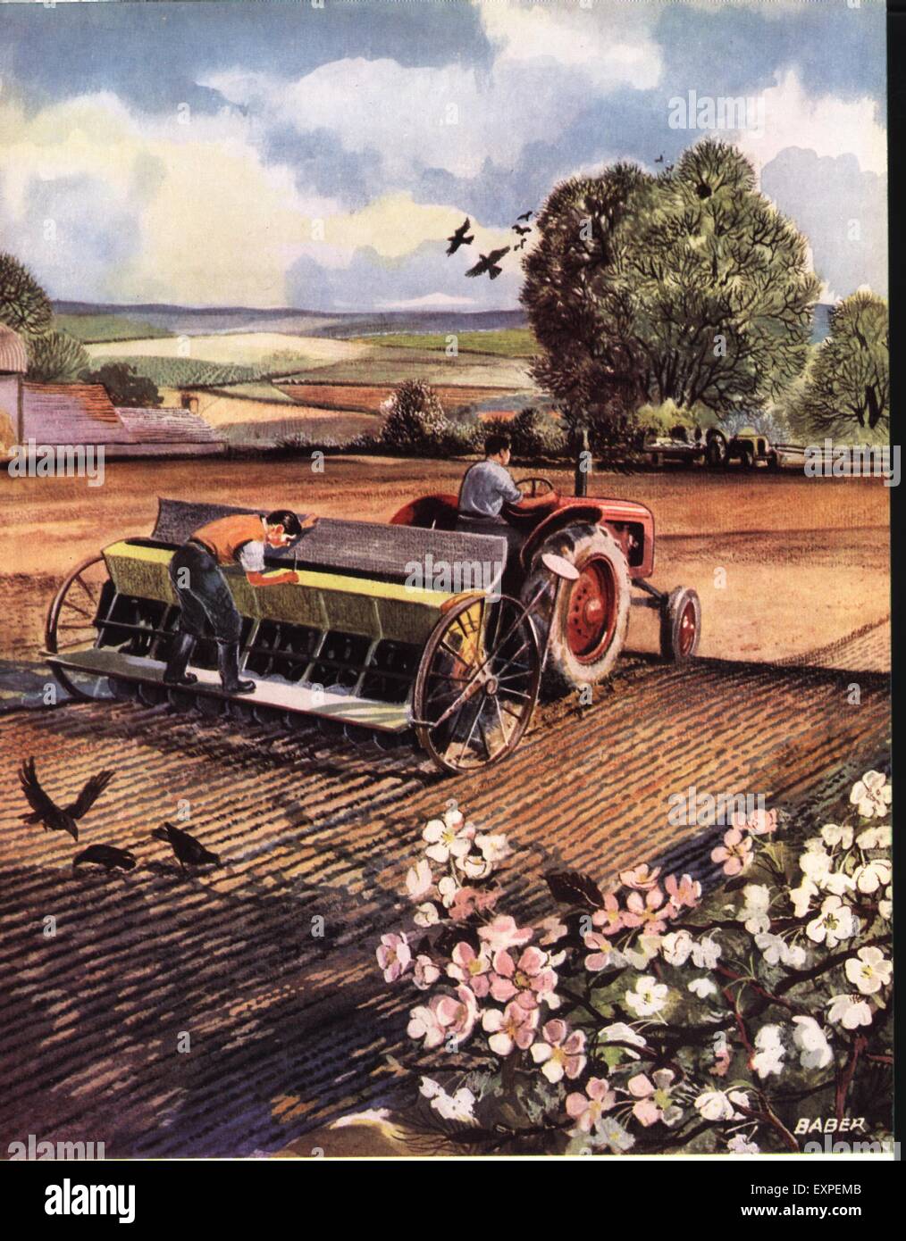 Farming 1950s uk hi-res stock photography and images - Alamy