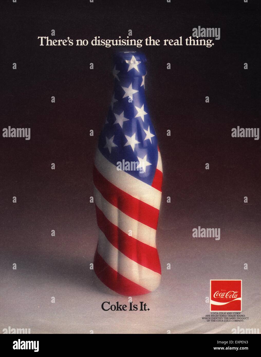 1990s USA Coca-Cola Magazine Advert Stock Photo - Alamy