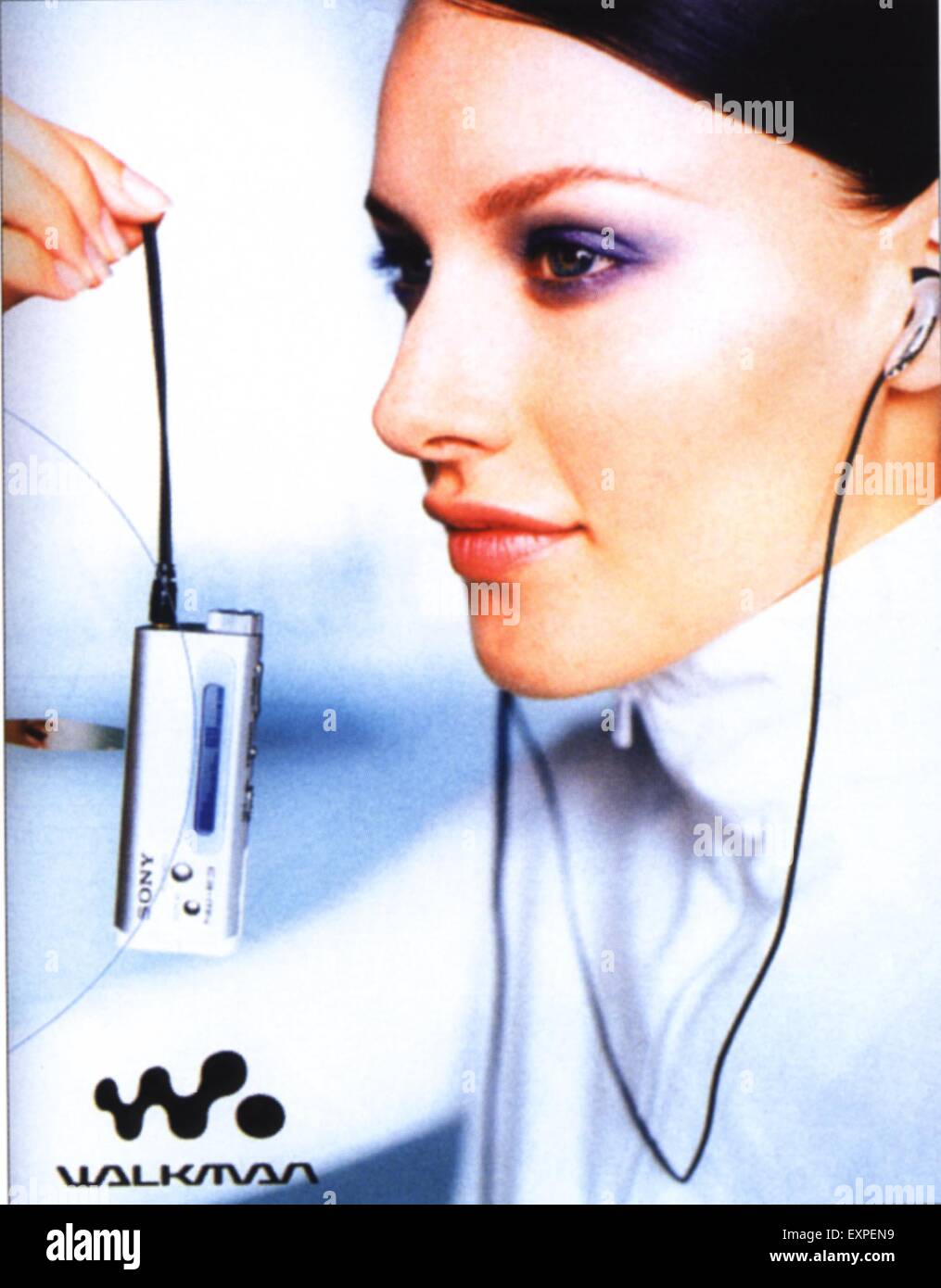 2000s UK Sony Magazine Advert Stock Photo - Alamy