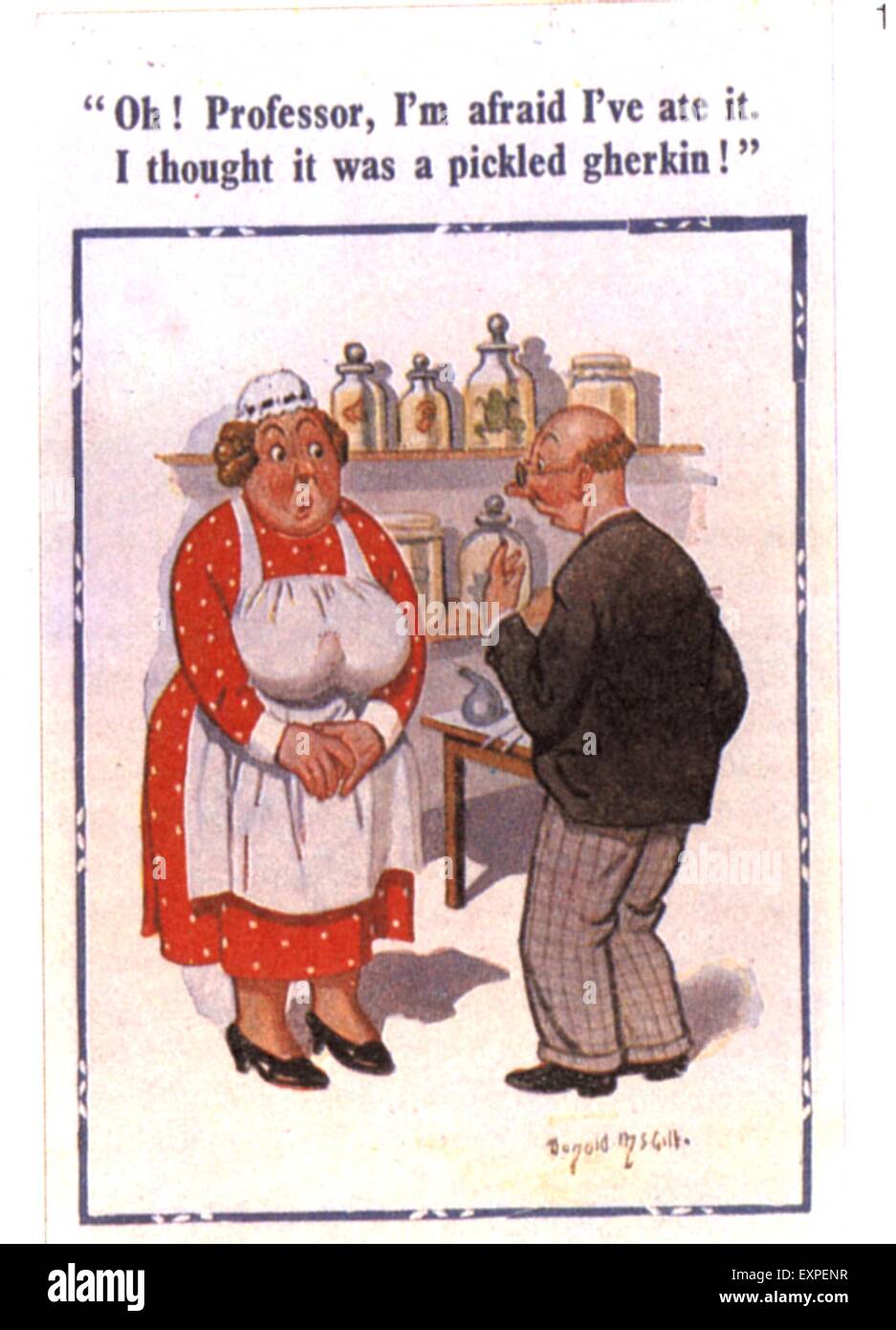 Saucy seaside postcard hi-res stock photography and images - Alamy